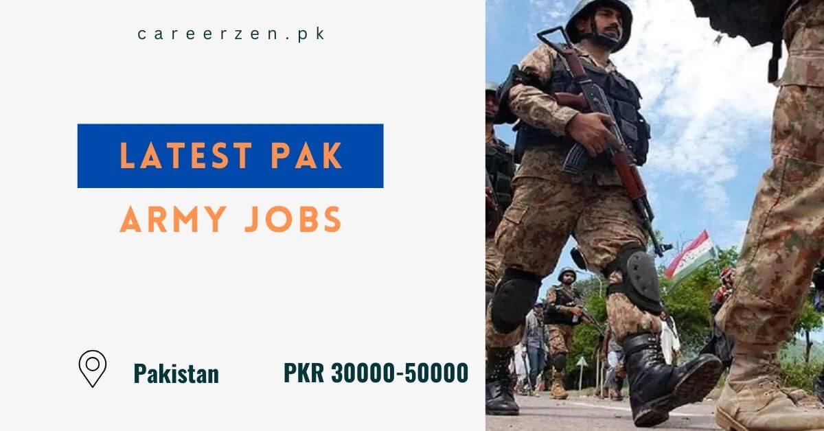 Latest Pak Army Jobs - Apply Now