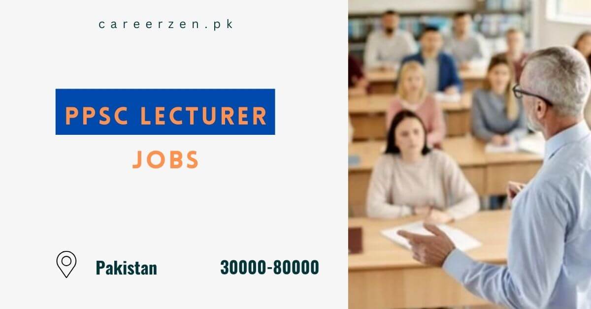 PPSC Lecturer Jobs - Apply Online