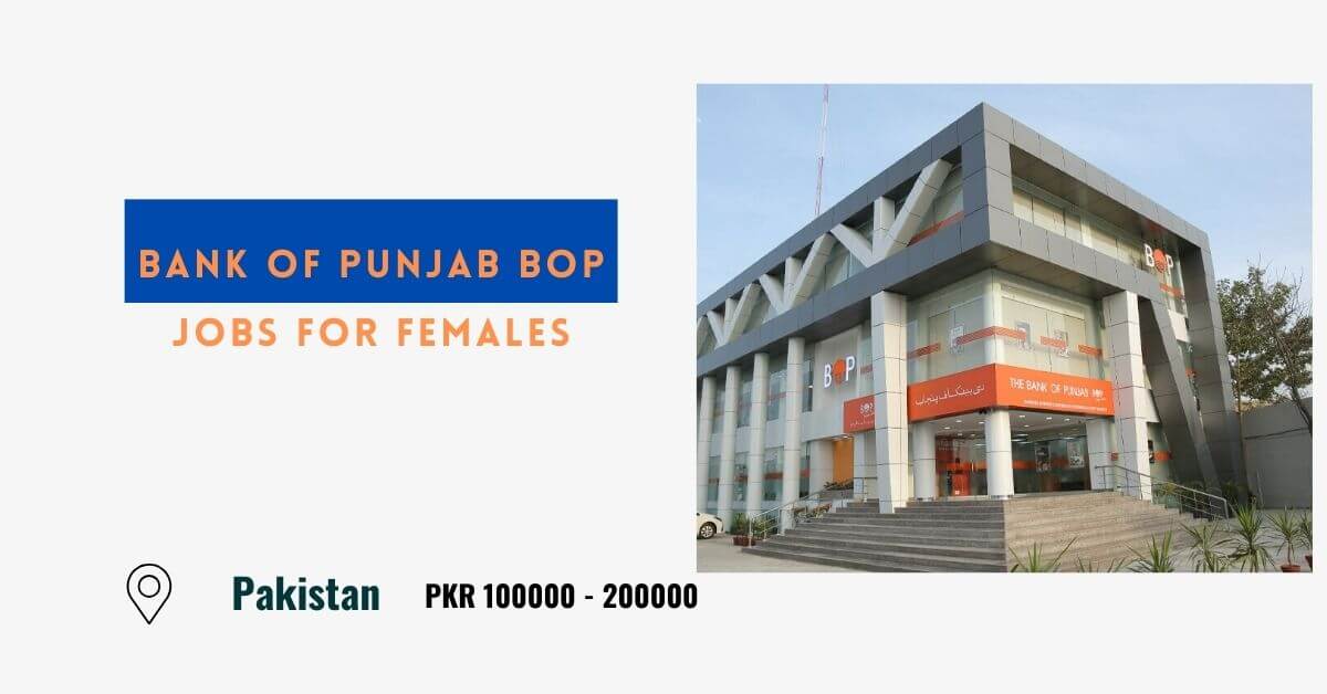 Bank of Punjab BOP Jobs for Females 2024 - Apply Now